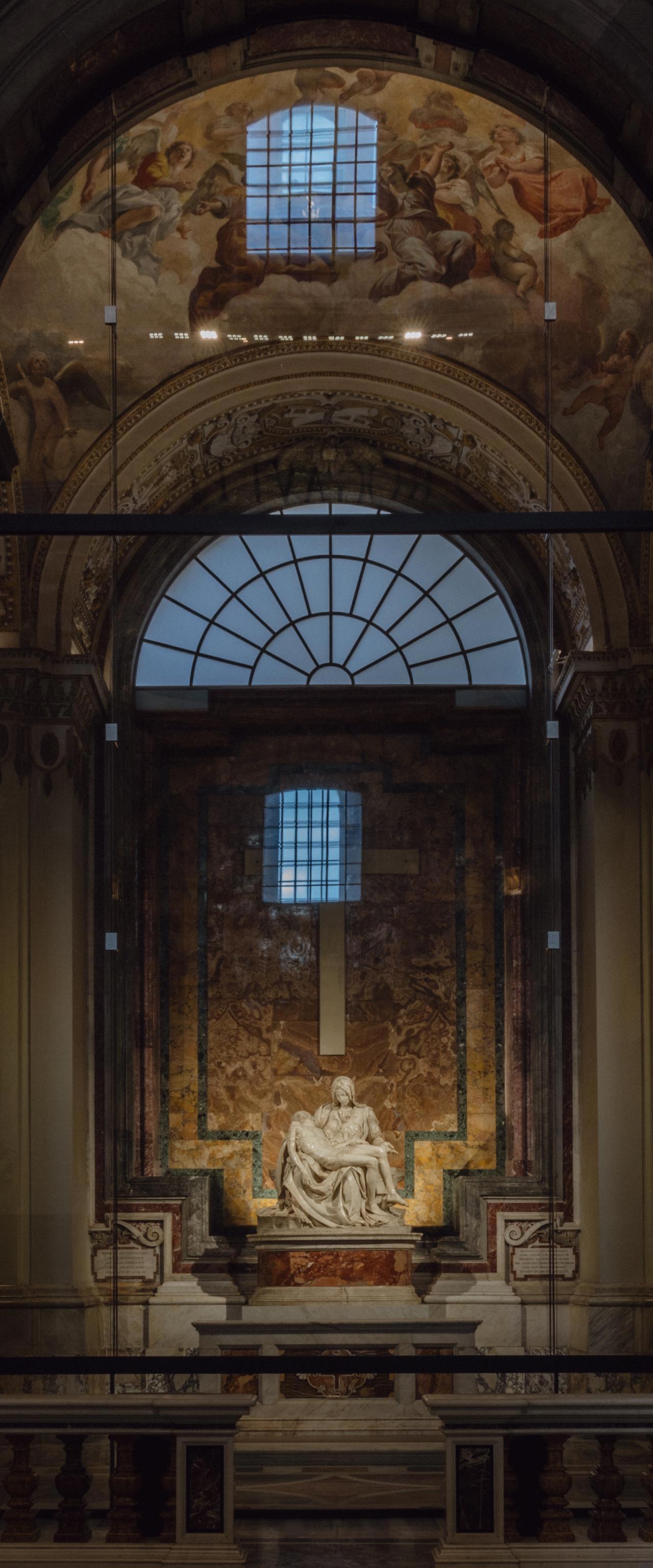 A new lighting system for Michelangelo’s La Pietà